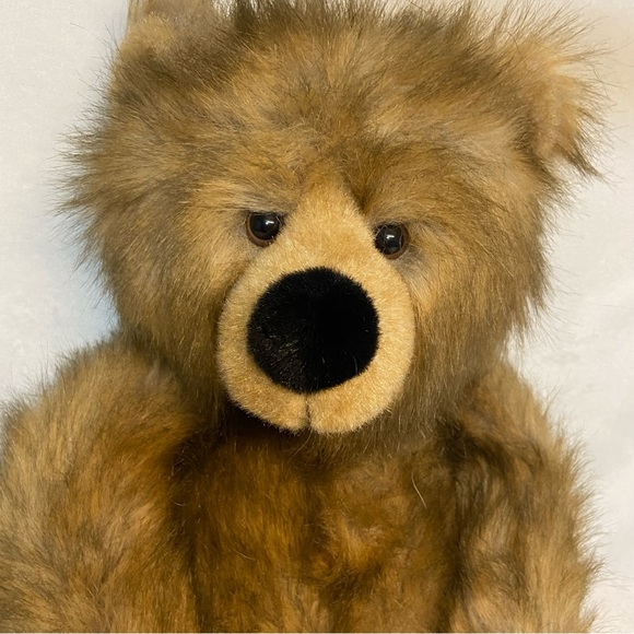 Aurora World | Toys | Vtg Aurora Plush Bear Brown Teddy Furry Shaggy ...